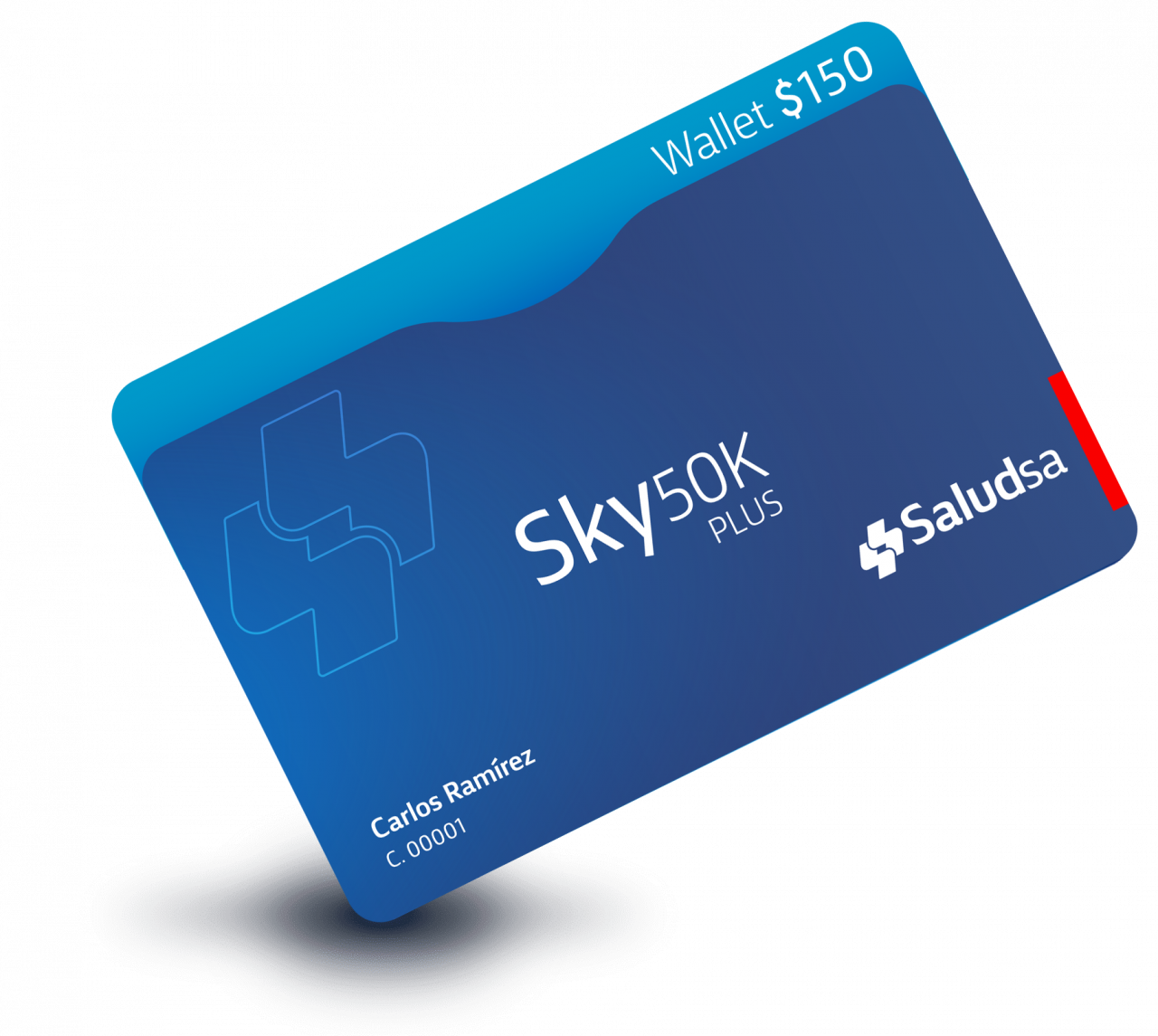 Sky50K Plus Wallet - Saludsa